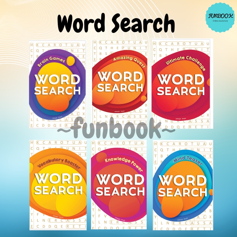[FUNBOOK] Word Search (Wonder House Books) | Shopee Malaysia
