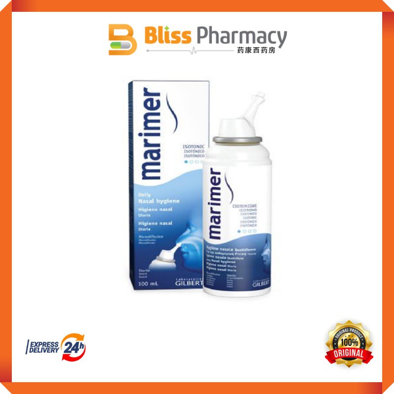 Marimer Isotonic Nasal Spray 100ml | Shopee Malaysia