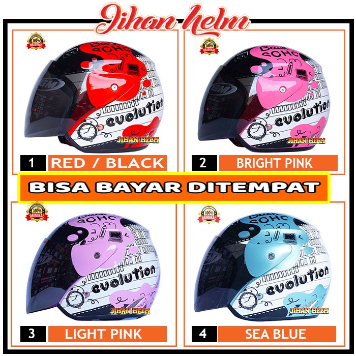 Helmet/helmet GM/Helmet Women/Helmet Women GM EVOLUTION NOTE WHITE RED ...