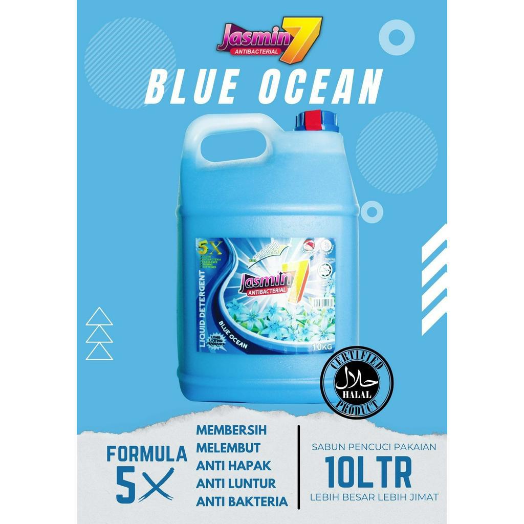 Jasmin7 Liquid Detergent / Laundry Detergent 10KG | Shopee Malaysia