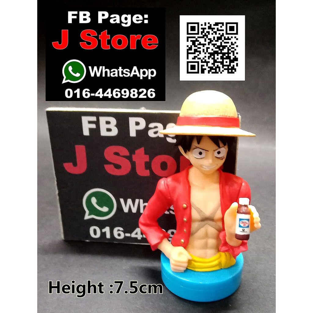One Piece Luffy Stamp figure ( J Store ) | Shopee Malaysia