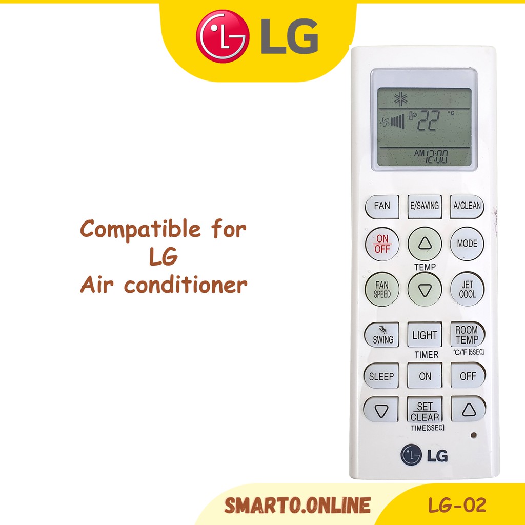 LG Aircond Replacement Remote Air Cond Air Conditioner Remote Control ...