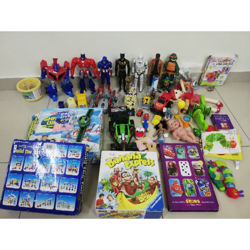 Preloved Aussie HardToys/ Softtoys box Ss | Shopee Malaysia