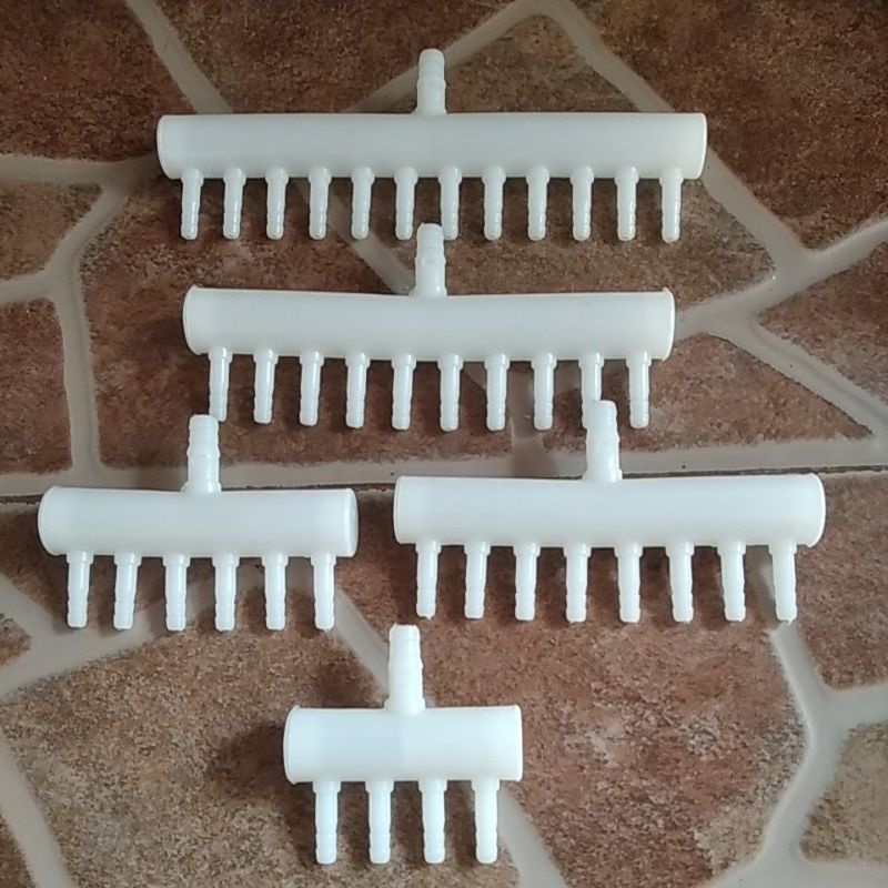4/6/8/10/12 Prongs Air Bubble Aerator Hose Divider Air Flow Divider ...