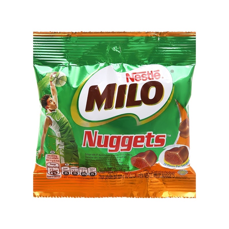 Nestle MILO NUGGETS SOCOLA PILLS PACKAGE 25G | Shopee Malaysia
