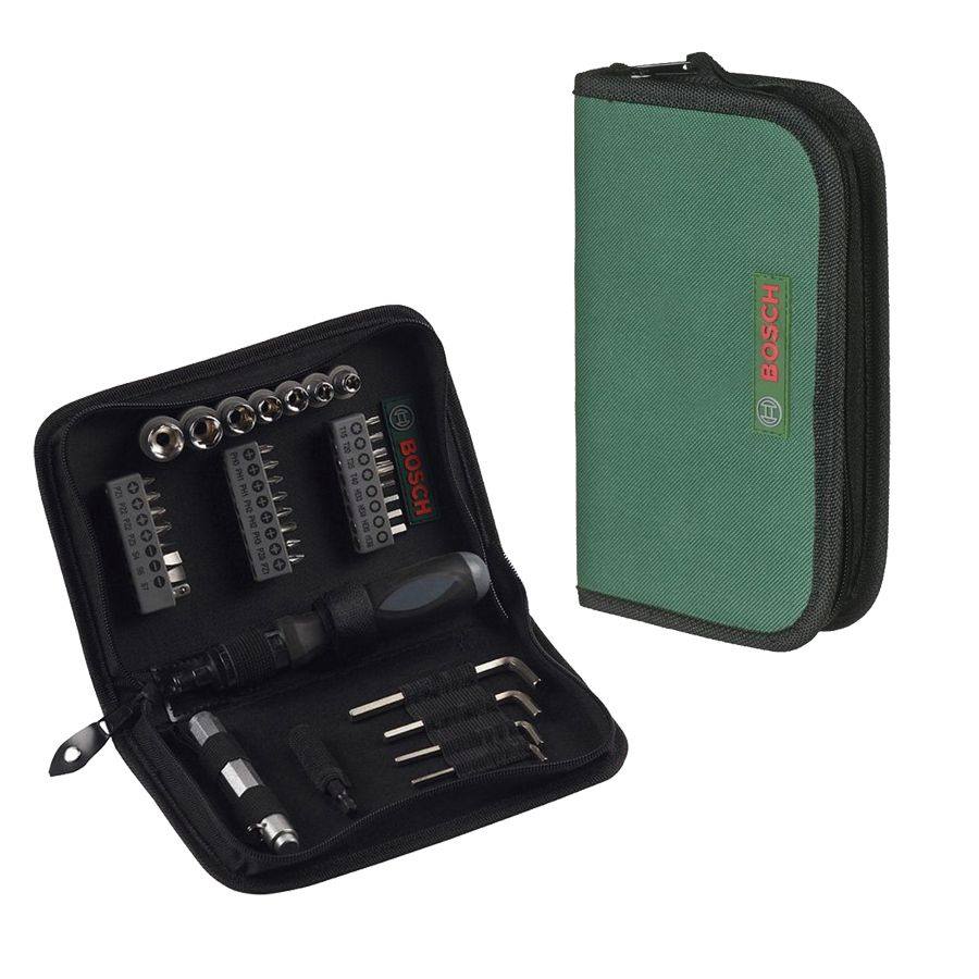 BOSCH 38pcs Screwdriver Bit Mixed & Socket Set - 2607019506 | Shopee ...