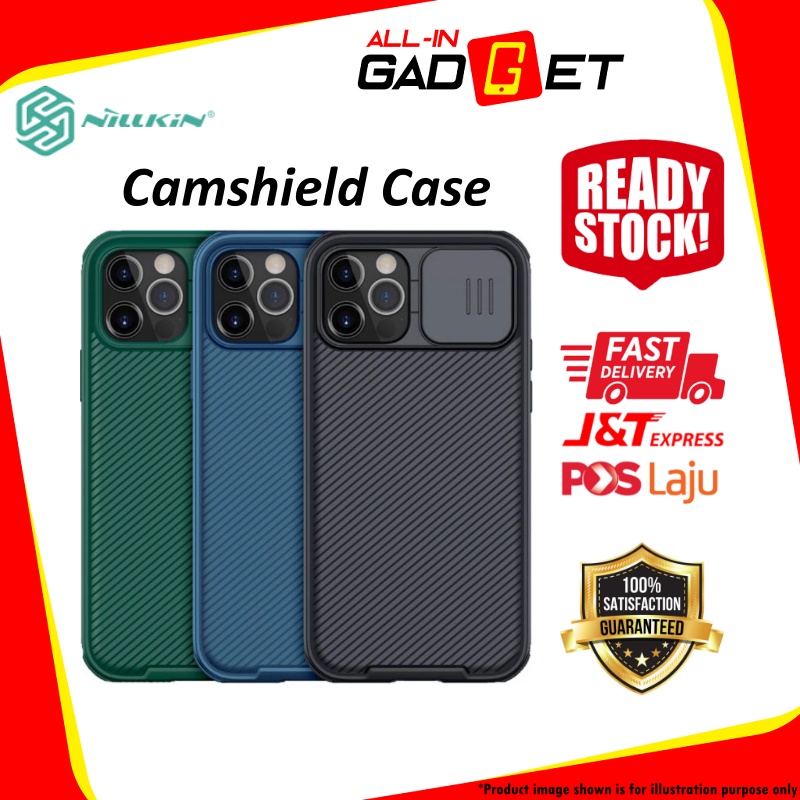 Nillkin Camshield Case iP 13 Pro Max 12 Pro Max Mini 11 Pro Max Mini ...