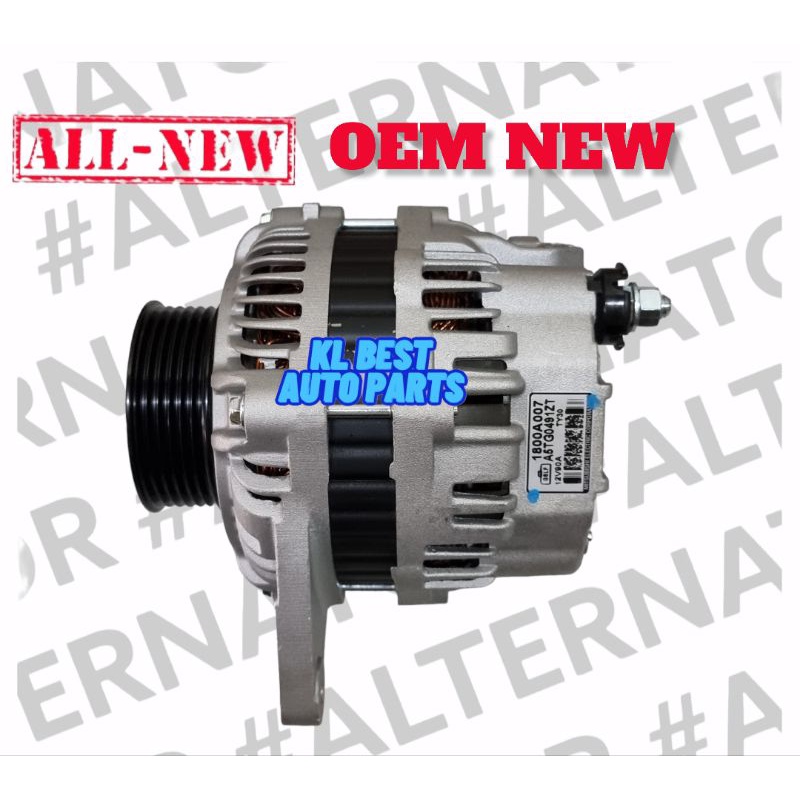OEM NEW MITSUBISHI TRITON VGT 2.5 KA4T KB4T L200 4PIN 6PK ALTERNATOR ...