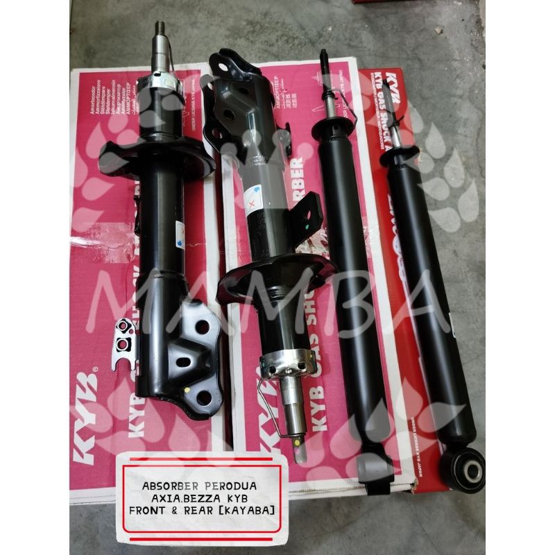 ABSORBER PERODUA AXIA,BEZZA KYB FRONT & REAR [KAYABA] | Shopee Malaysia