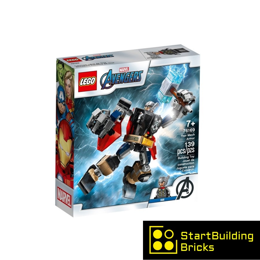 76169 LEGO Marvel Super Heroes Thor Mech Armor | Shopee Malaysia