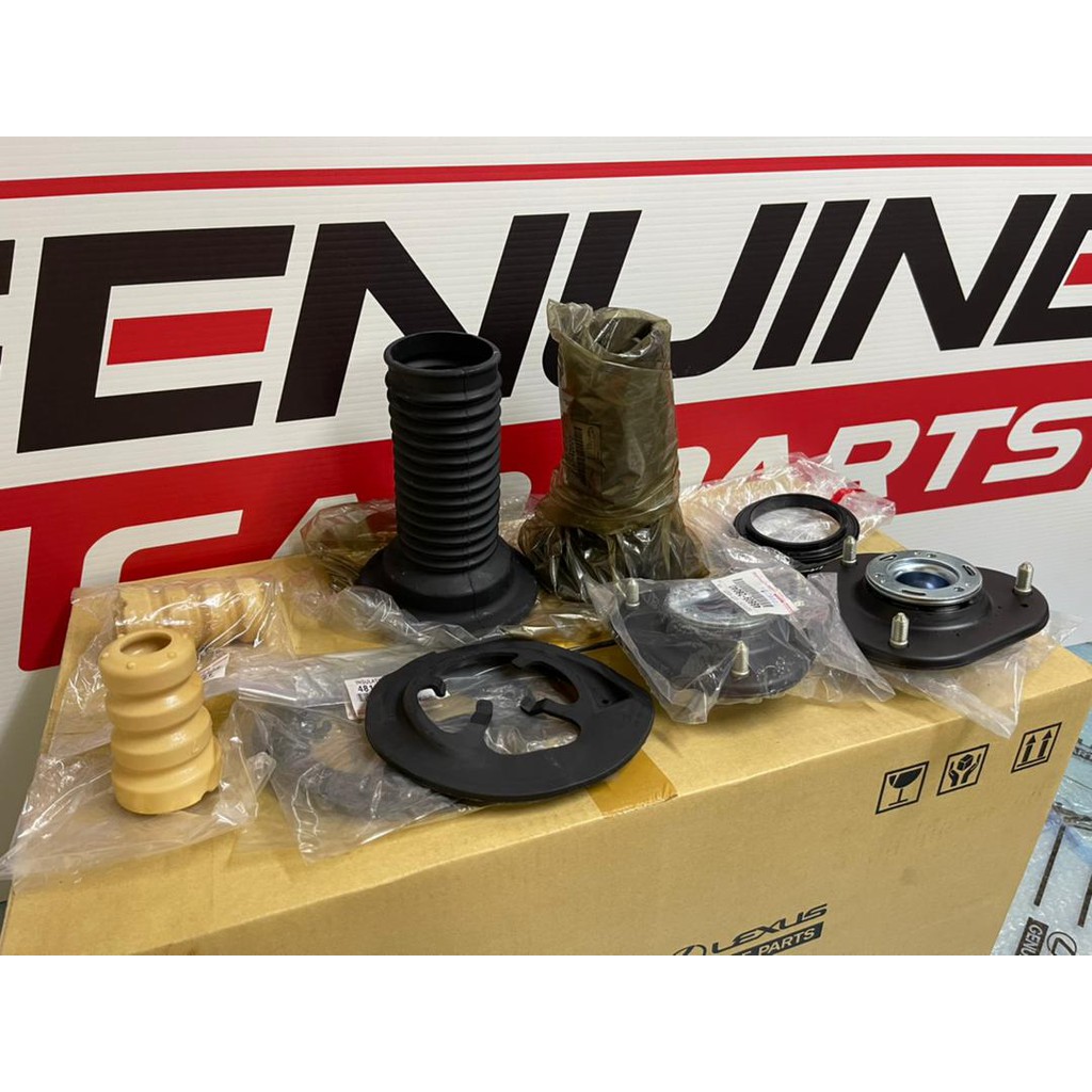 Toyota Original Front Absorber Mounting Bearing & Cover Vellfire ...