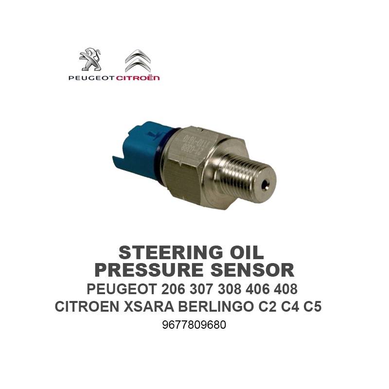 Original Peugeot Citroen [9677809680] STEERING OIL PRESSURE SENSOR ...