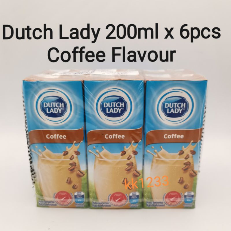 Dutch Lady Susu UHT Kotak | UHT Milk 200ml x 6pcs | Shopee Malaysia