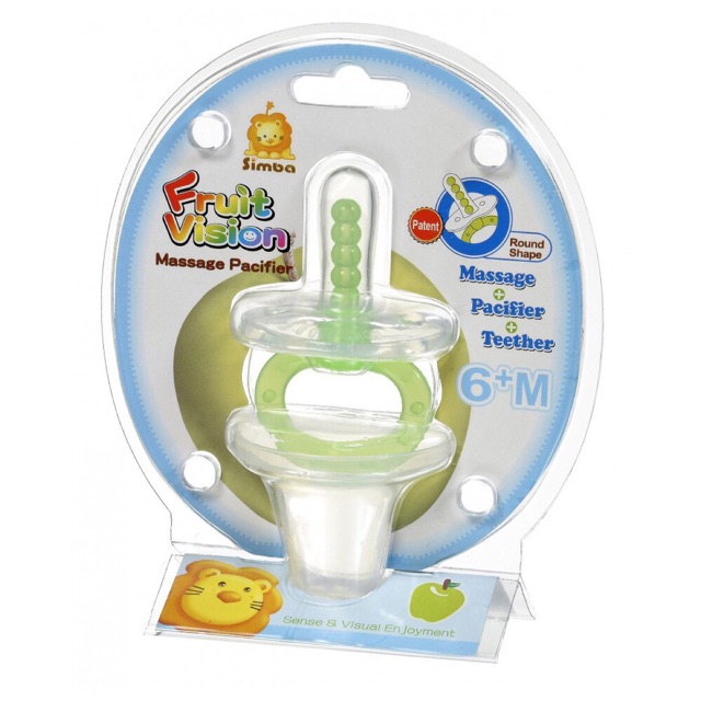 Simba Massage Pacifier + Teether ( 0m+ /6m+) | Shopee Malaysia