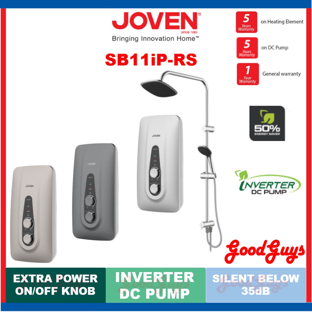 JOVEN SB11iP/SB11iP-RS INVERTER DC PUMP INSTANT WATER HEATER (SB11iP/SB11iPRS) | Shopee Malaysia