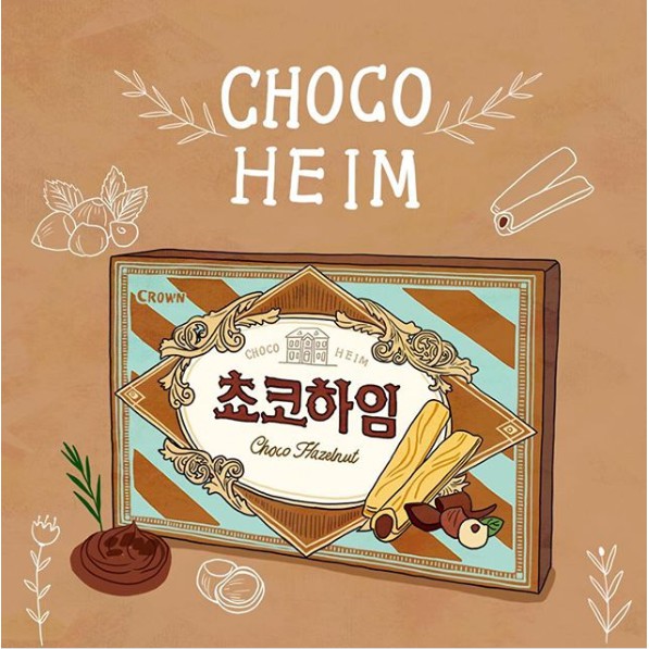 CROWN Choco/White Heim 47g | Shopee Malaysia