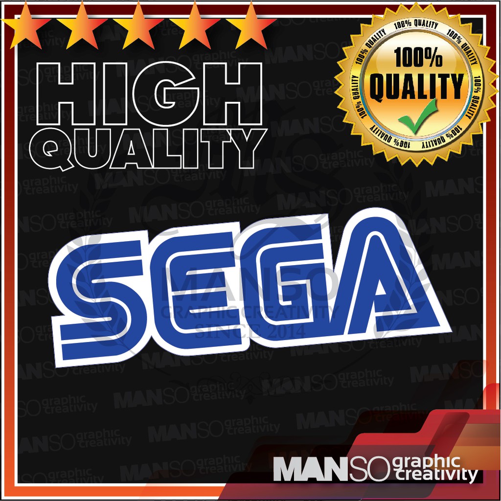 SEGA Japan Gaming Car Decal Sticker G078 | Shopee Malaysia