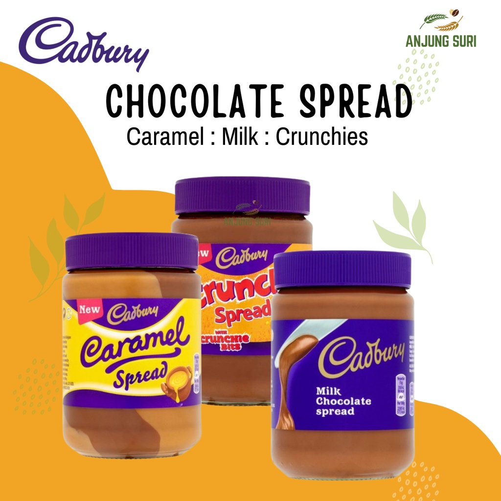 Cadbury Smooth Chocolate Spread (400g) Sapuan Coklat Lembut | Shopee ...