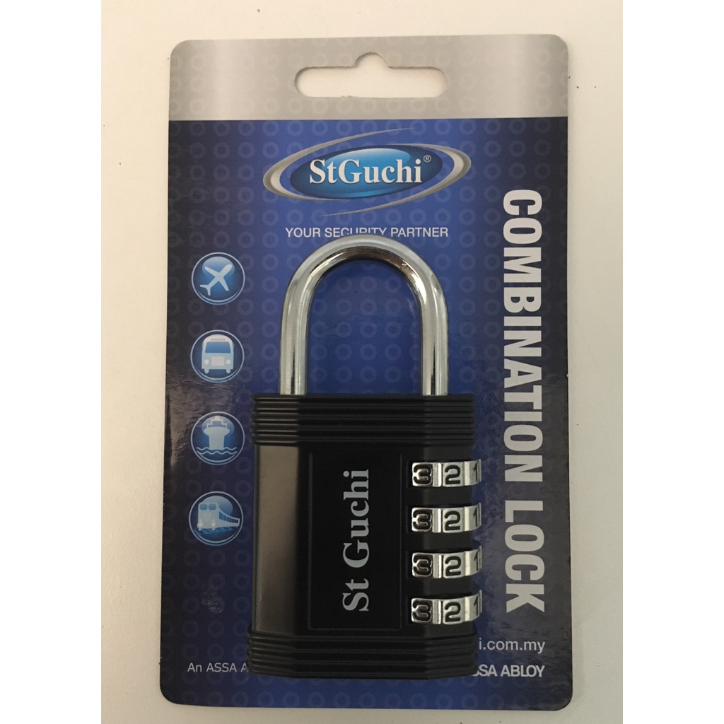 St Guchi Combination Number Safety Padlock For House Security ...