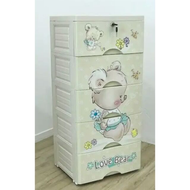 CABINET CARTOON DRAWER / ALMARI BAJU BUDAK | Shopee Malaysia