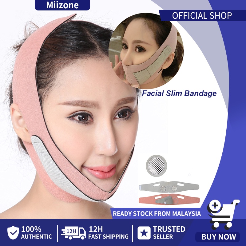 READY STOCK]Face Double chin strap V-face belt facial lifting bandage ...