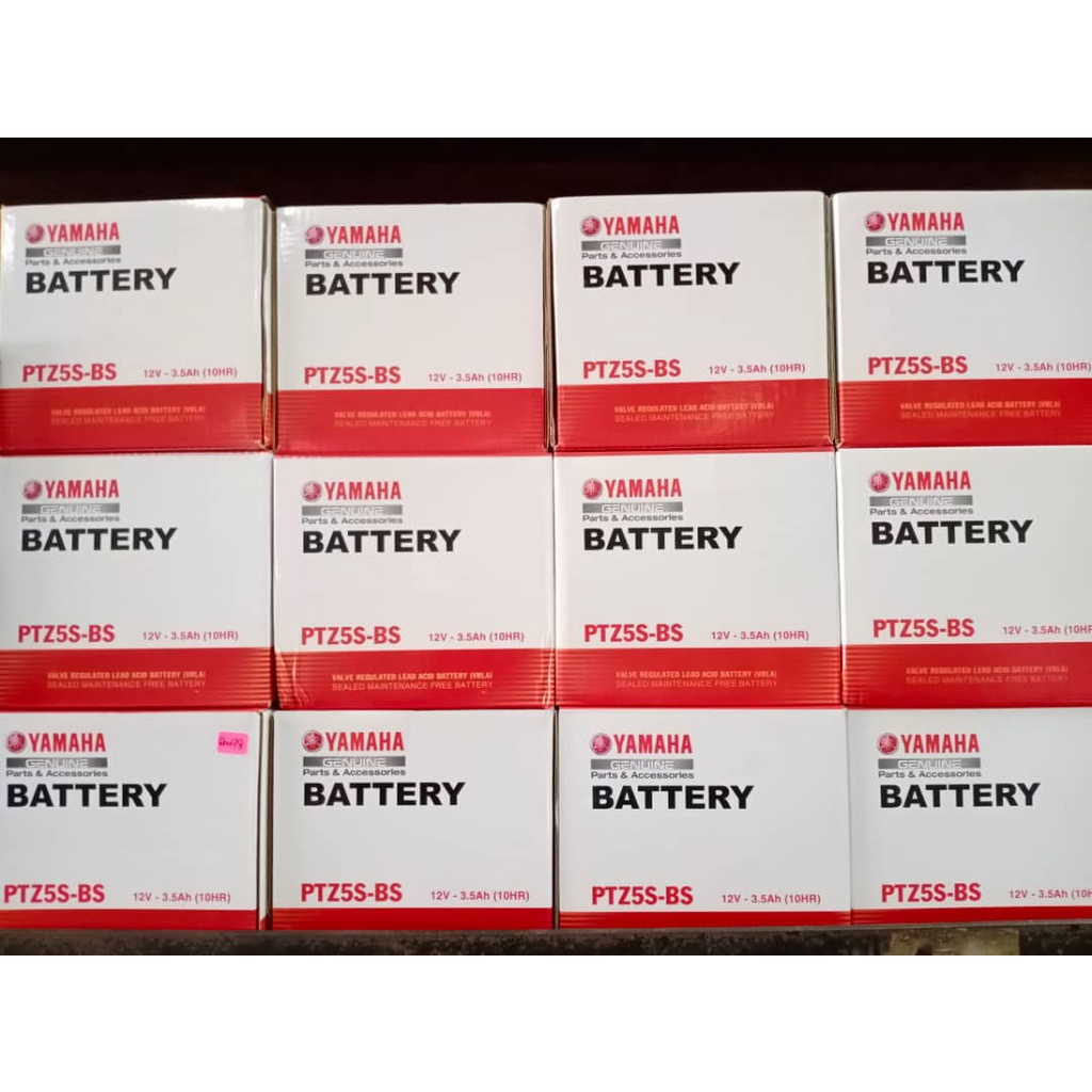 Battery Yamaha Y15 YTZ5S 3 Month Warranty Bateri Y15 LC135 Lagenda115 ...