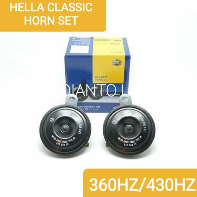 Honda CITY DISC CAR HORN - CLASSIC HORN SET 12V 360HZ/430HZ rod14 Very ...