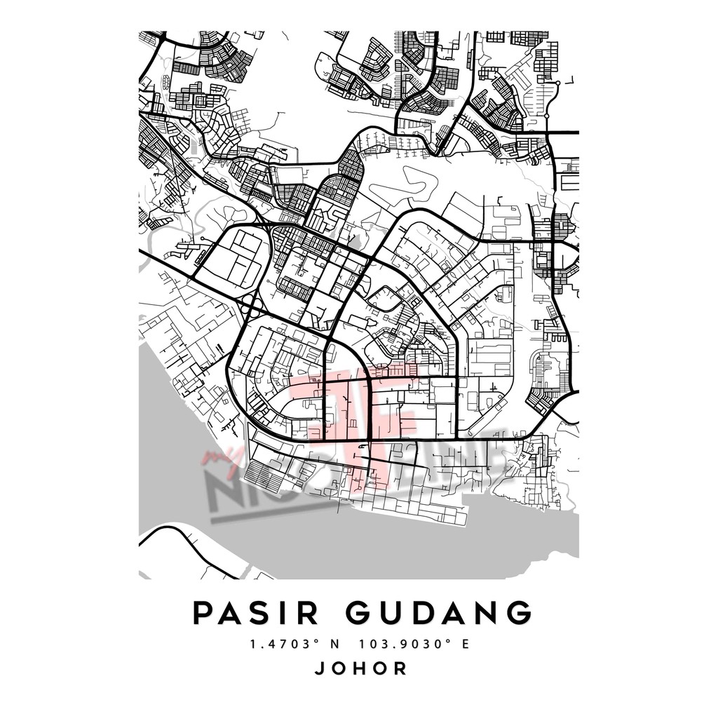 Peta Pasir Gudang Johor