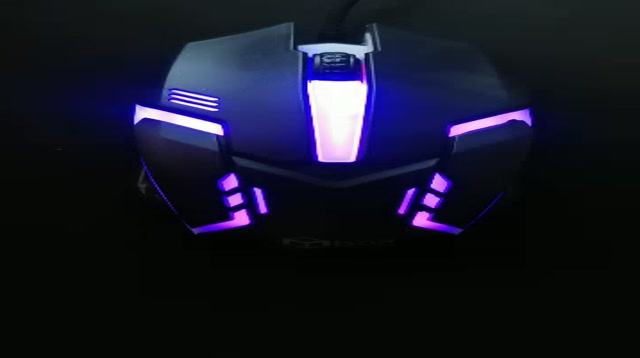 3D USB Optical Wired Gaming Ergonomic Mouse With Auto Sync RGB LED ...