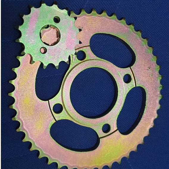 Nitro NE150 (Windstar) / Comel Perantau 150 - Sprocket Gear Set ( Depan ...