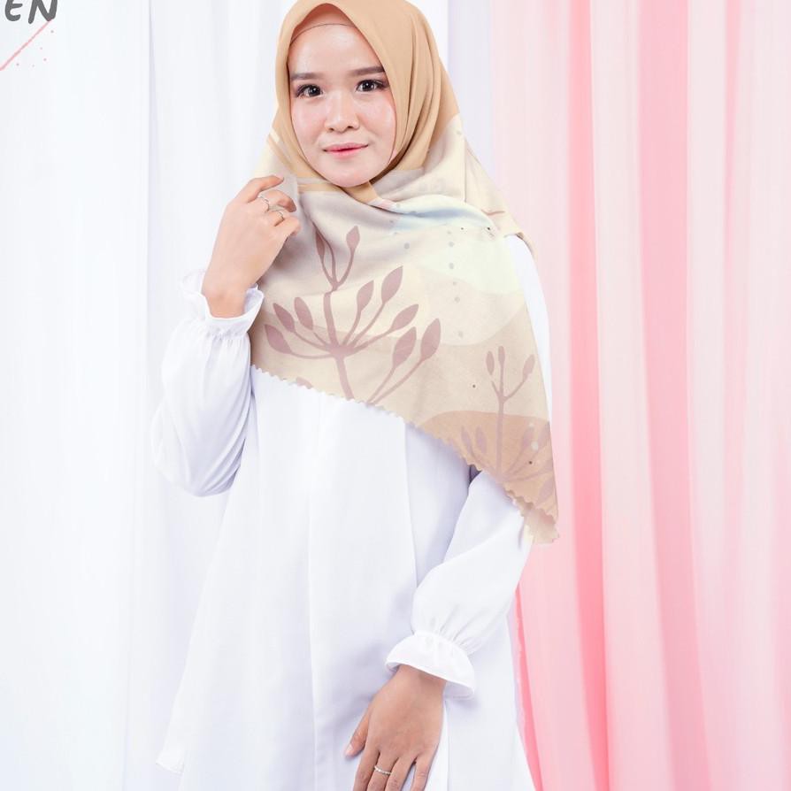 R7r Hijab Specta Voal Printing "Tugu Api Mabbun, Kalimantan" Hijab Voal Printing Rectangular ...