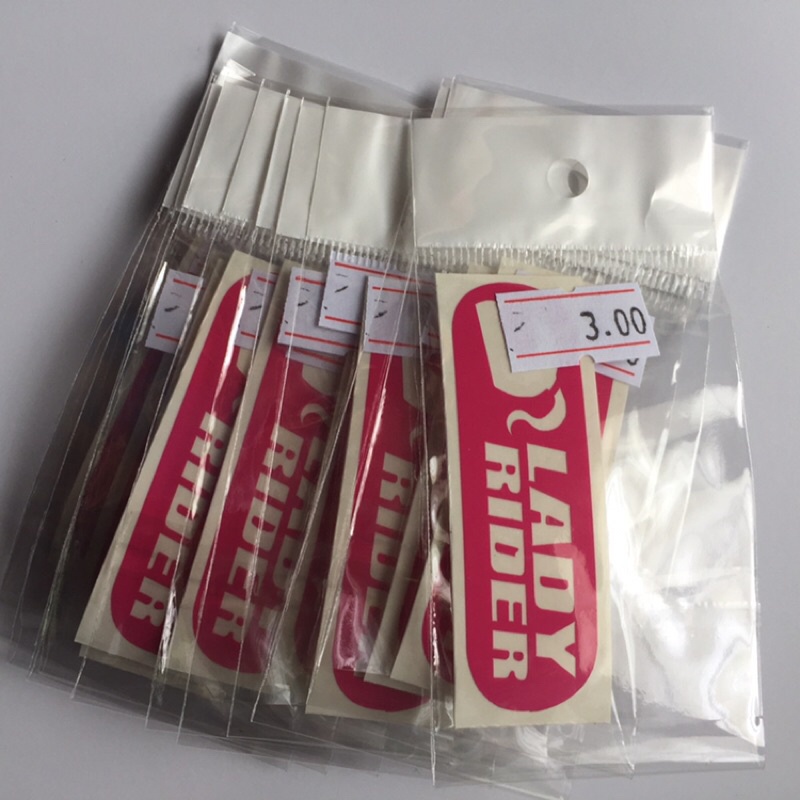 Lady Rider Stickers Decal Emblems Logos Coverset Helmet Motocycle Car ...