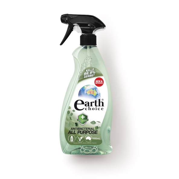 EARTH CHOICE ANTIBACTERIAL ALL PURPOSE SPRAY 600ML | Shopee Malaysia