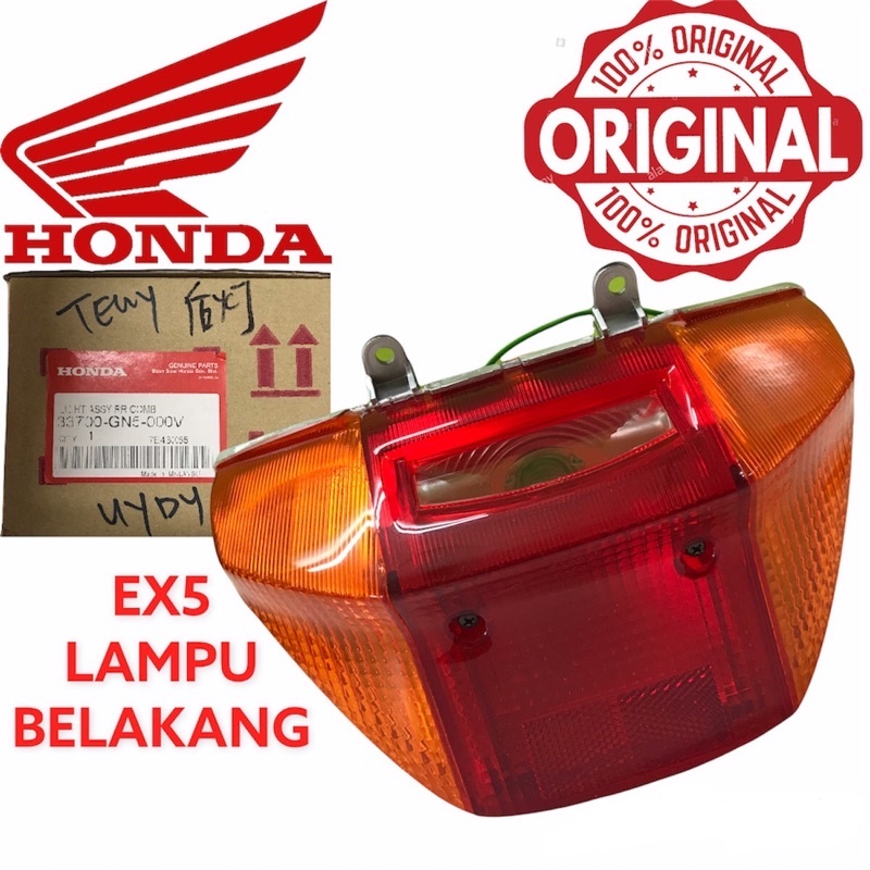 100% ORIGINAL HONDA EX5 DREAM TAIL LAMP HEAD LAMP / LAMPU BELAKANG LAMPU DEPAN | Shopee Malaysia