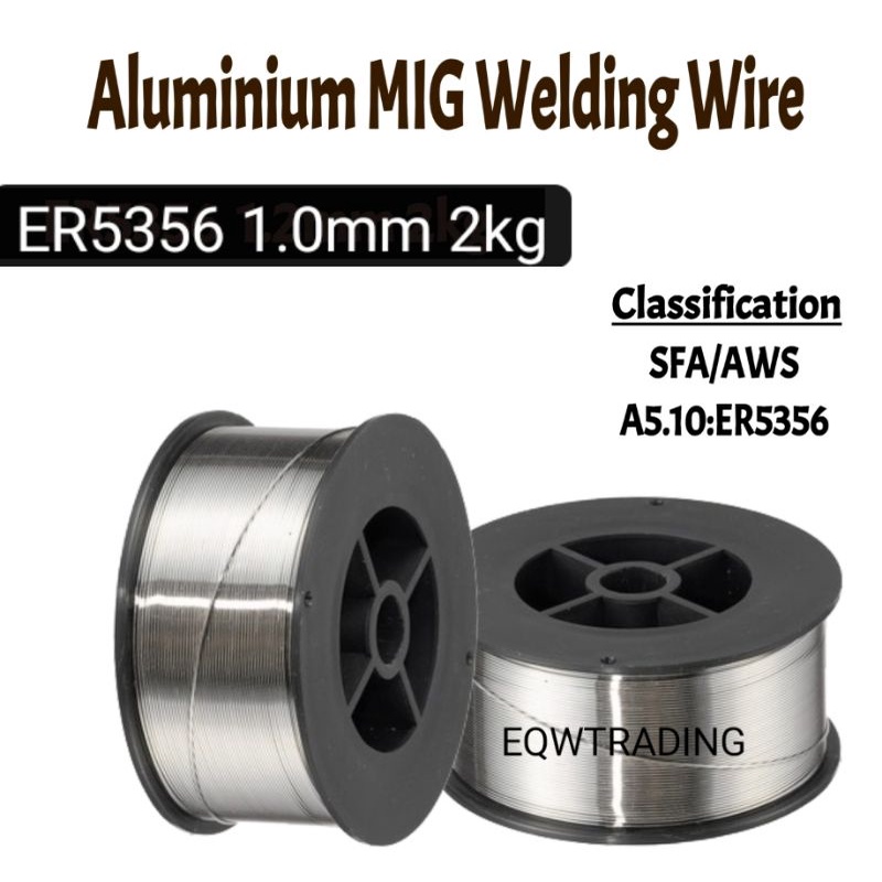 EQW CO2 Aluminium Alloy MIG Welding Wire ER5356 (2kg) | Shopee Malaysia