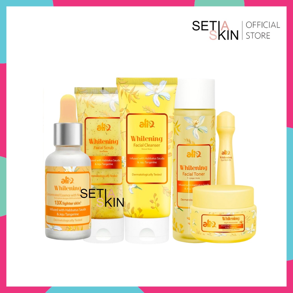 ALIA Whitening Concentrated Cleanser/ Scrub / Toner / Essence / Eye ...