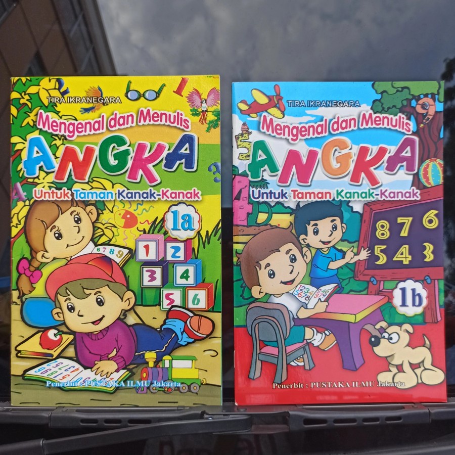 Children's Book Recognizing & Writing Numbers - Kindergarten SD PAUD ...