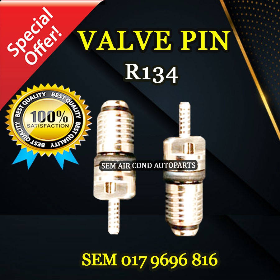 VALVE PIN/ CORE/ NEEDLE R134A CAR AIR CONDITIONING SCHRADER (1 PC ...