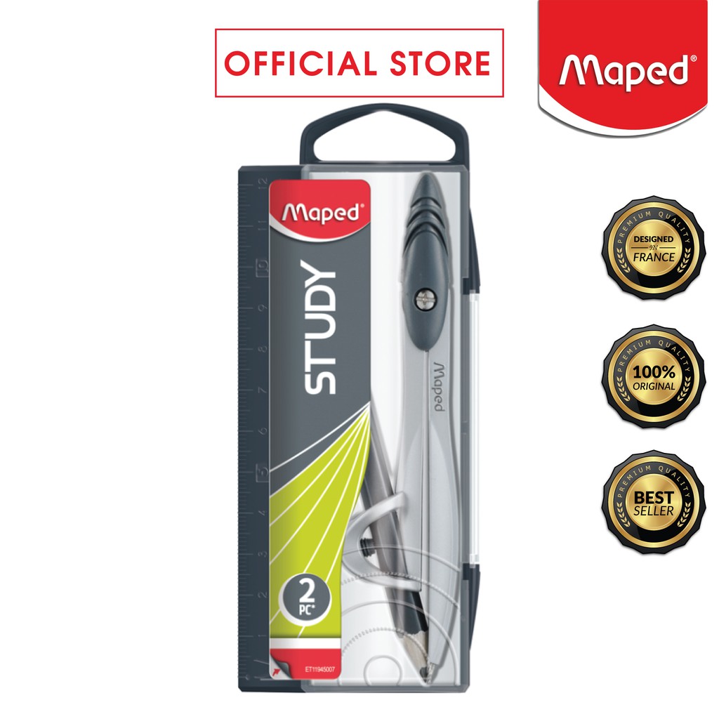 Maped Universal Study Metal Compass for Math & Geometry Drawing Built ...