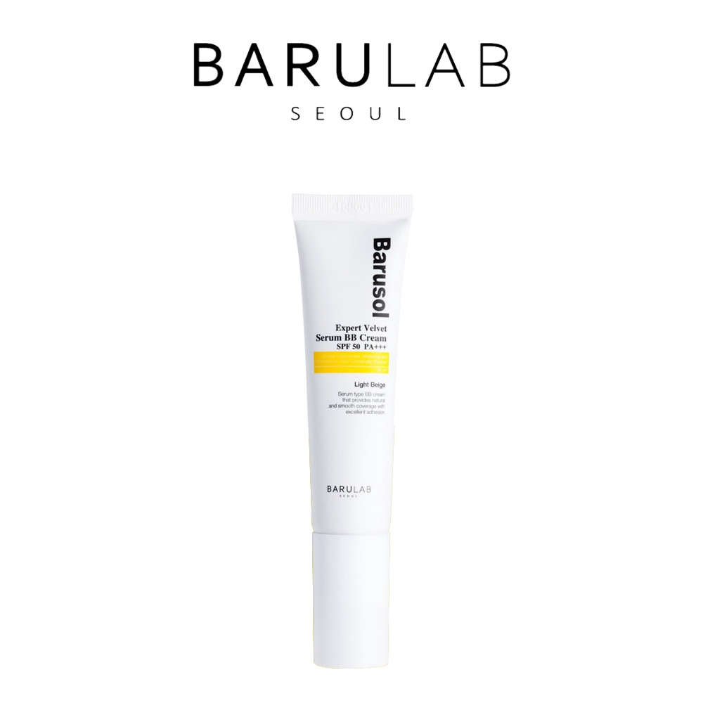 Barulab Barusol Expert Velvet Serum BB Cream SPF50+ PA+++ (30ml) Light Beige [Wako Beauty ...