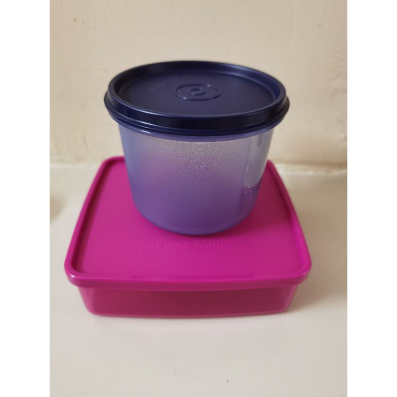 Tupperware Square Away (1) 620ml + Snack N All (1) 550ml | Shopee Malaysia
