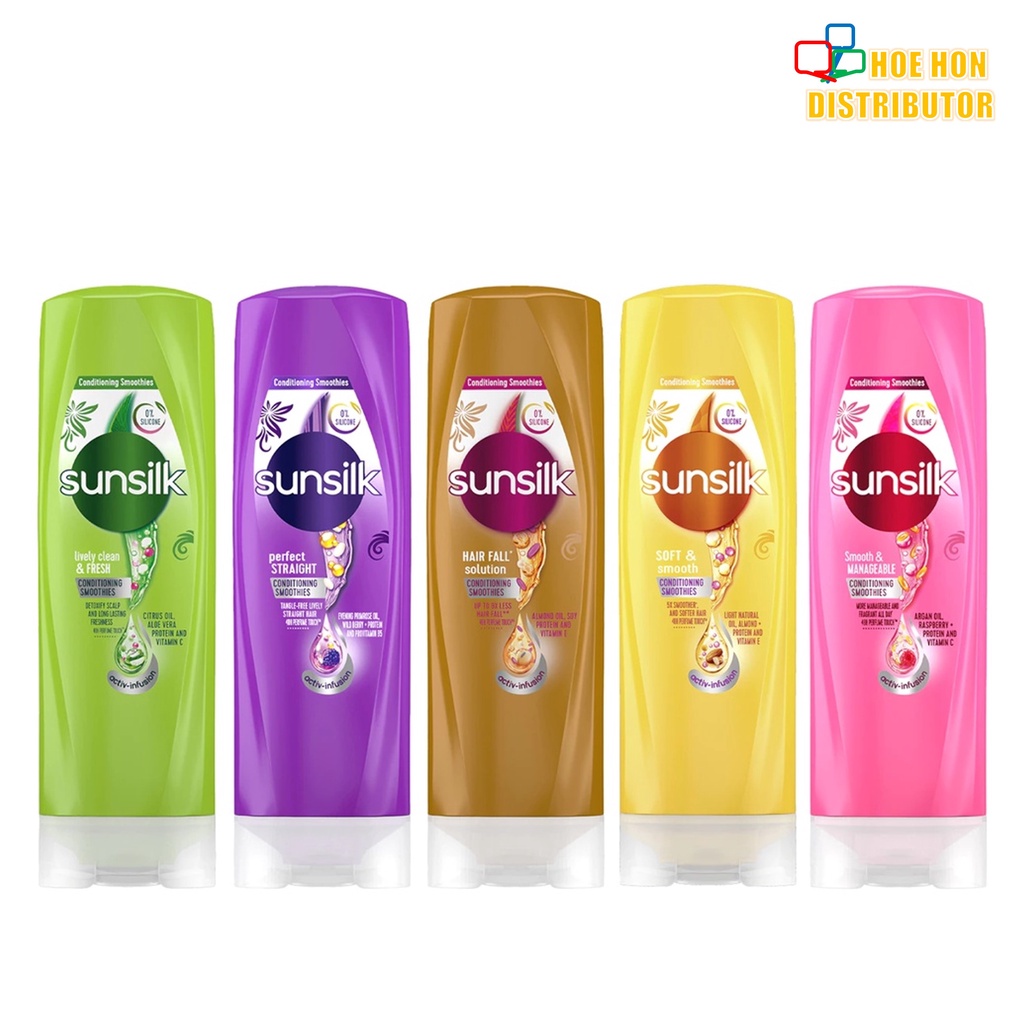 Sunsilk Conditioner 300ml Soft Smooth Manageable Clean Fresh Anti ...