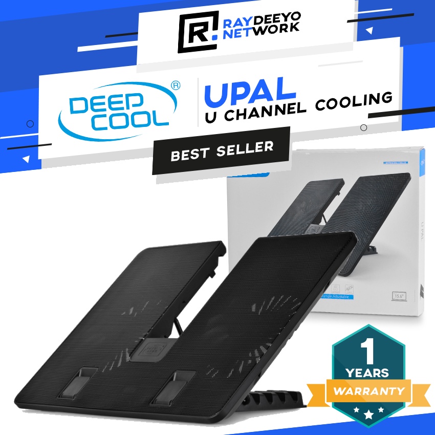 DEEPCOOL U Pal Laptop Cooler [USB 3.0 Passthrough/Silent Operation ...