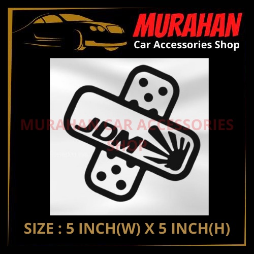 [READY STOCK] PLASTER JAPAN JDM CAR STICKER KERETA STICKERS MYVI AXIA ...