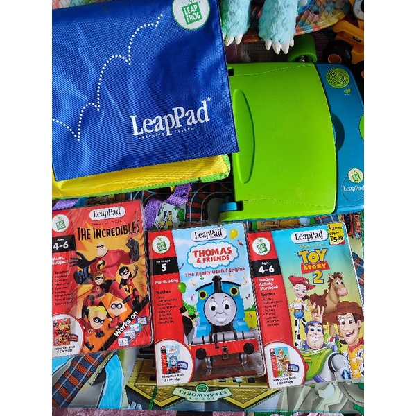 LeapFrog LeapPad Learning System With 3 Books NEW | Shopee Malaysia