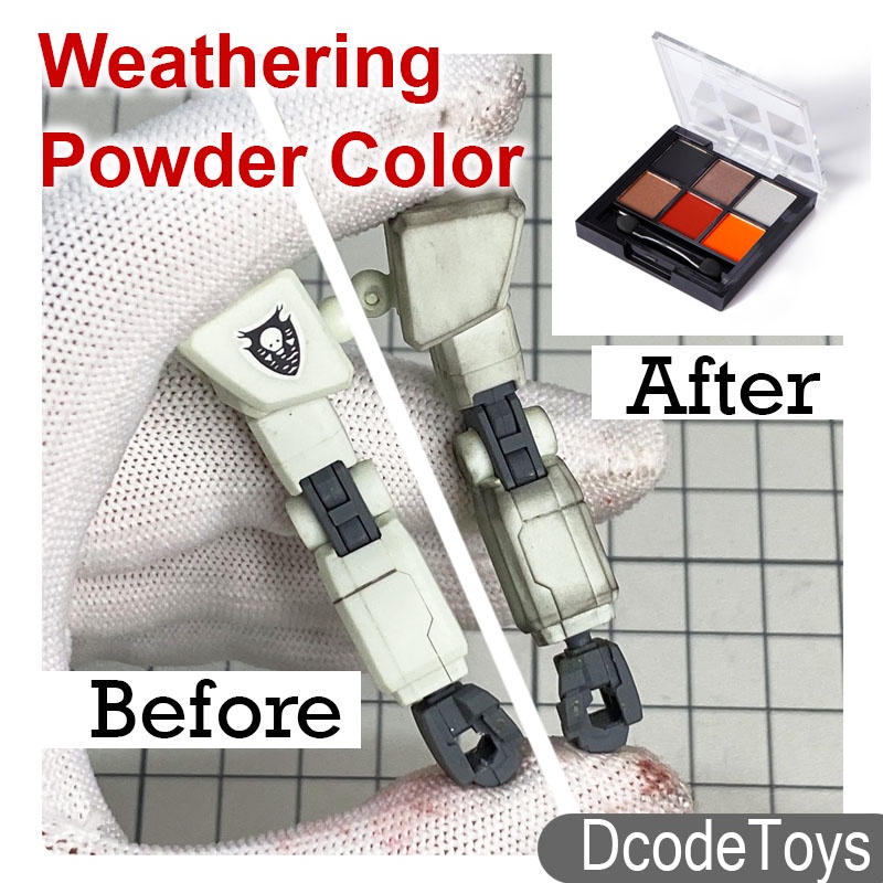 Tool Alexen Weathering Powder Color Set Rusted Effect Plastic Model ...