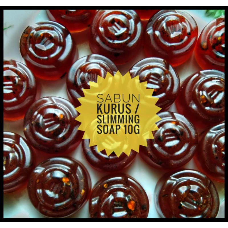 SABUN KURUS/ PECAH LEMAK /SELULIT /SLIMMING SOAP 10G🔥🔥🔥 | Shopee Malaysia