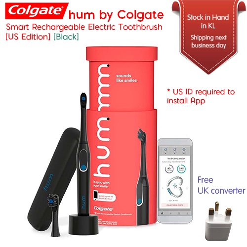hum by Colgate Rechargeable Sonic Electric Toothbrush for Adults with ...