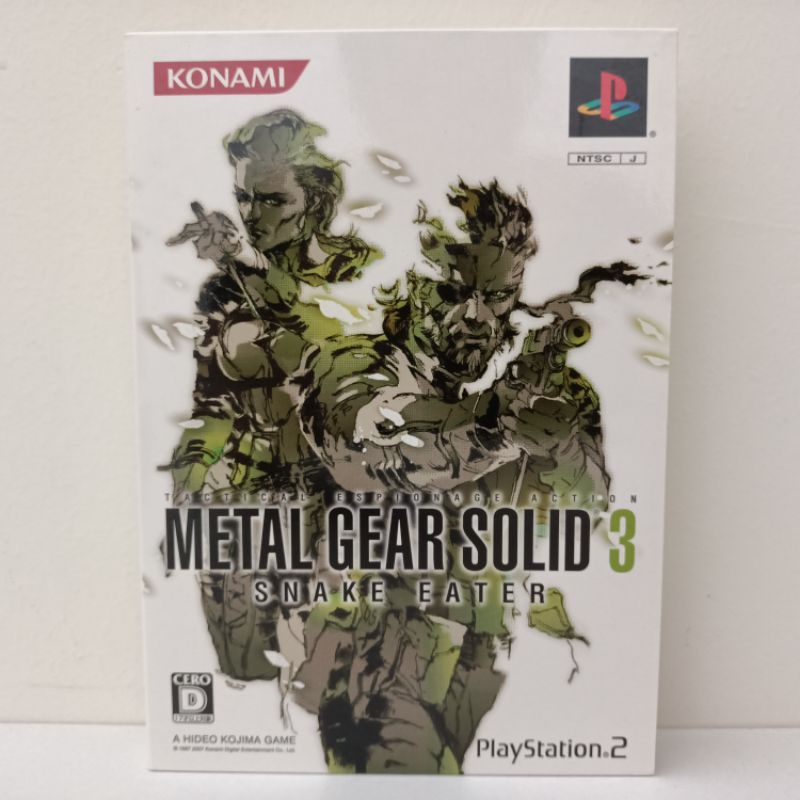 Ps2 Game Metal Gear Solid 3 Snake Eater (Original) | Shopee Malaysia