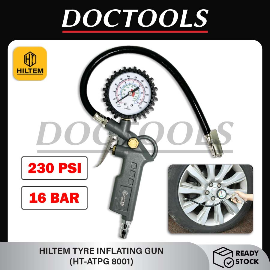 HILTEM TYRE INFLATING GUN (HT-ATPG 8001) TIRE INFLATOR VEHICLE/TIRE ...